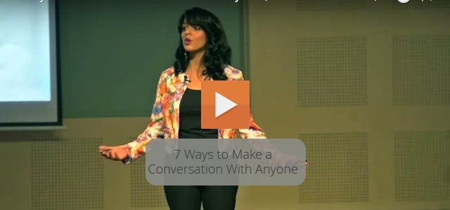 Malavika Varadan TED Talk, 7 Ways To Make A Conversation With Anyone