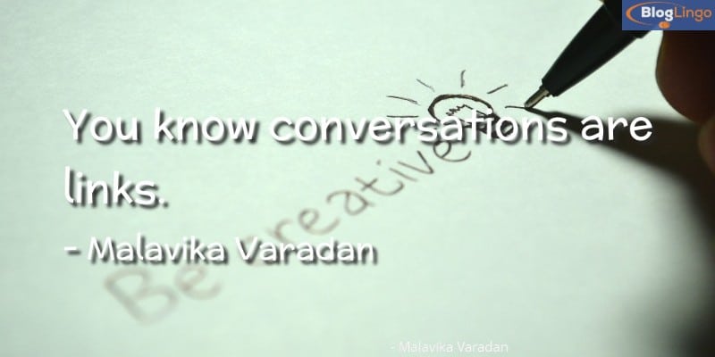 Malavika Varadan TED Talk | 7 Ways To Make A Conversation With Anyone